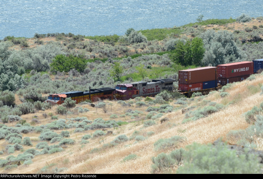 Stack train at Patterson siding